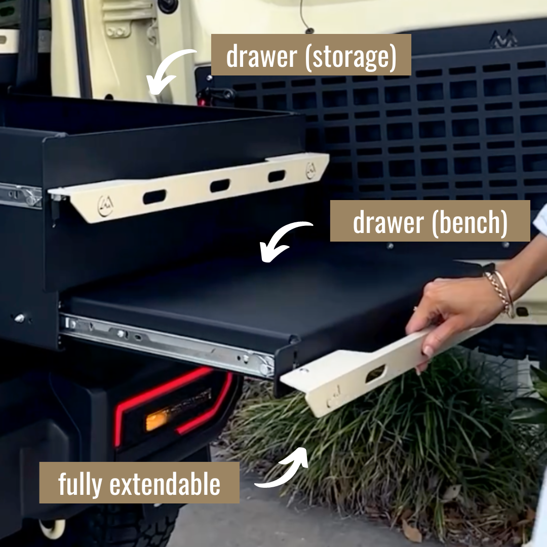 Suzuki Jimny - Tray & Drawers Set (JB74 3 Door) – MORPHD
