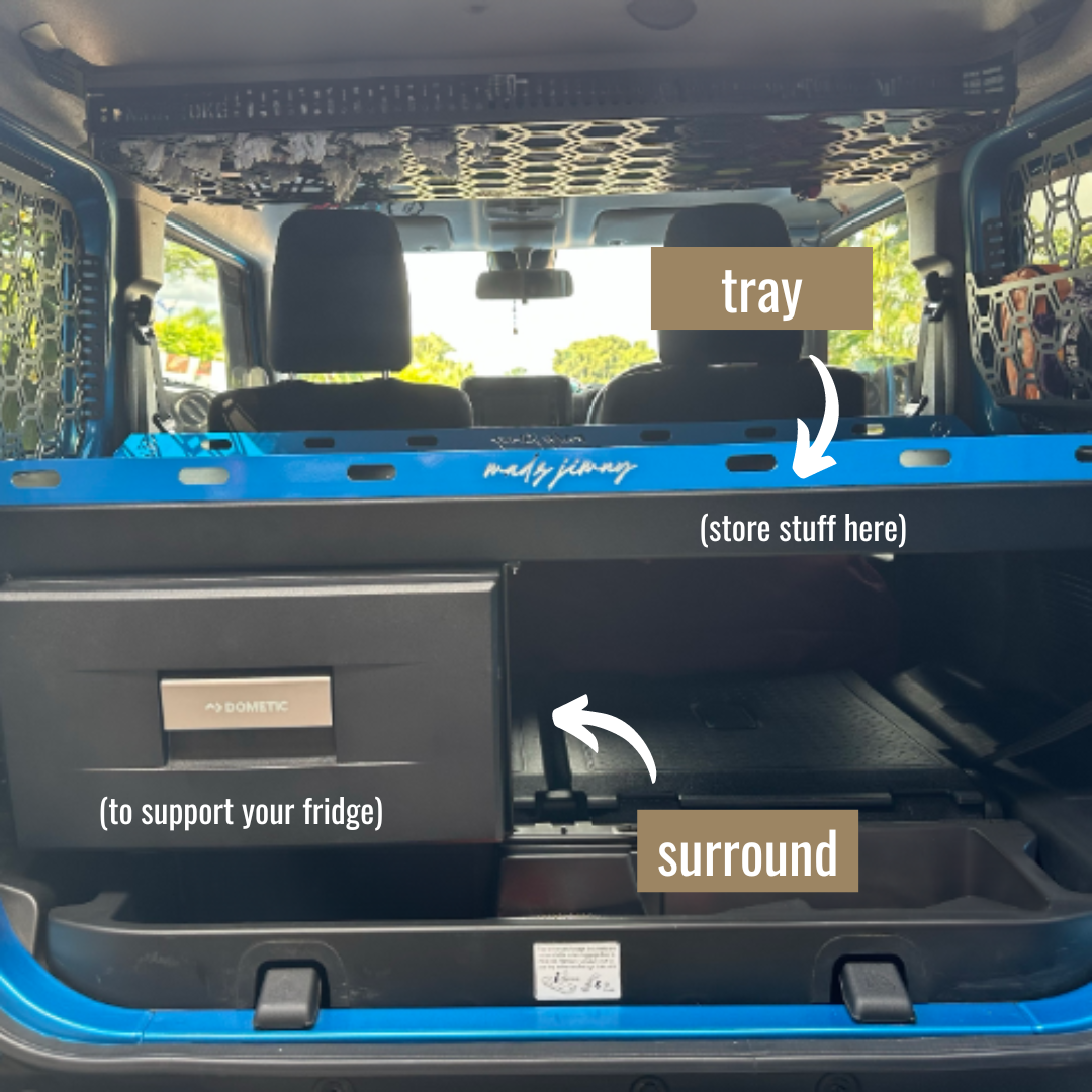 Suzuki Jimny - Tray & Surround Set (JB74 3 Door) – MORPHD